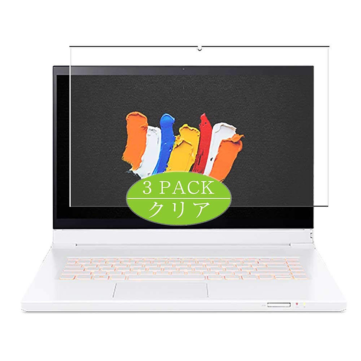 Synvy [3 Pack] Screen Protector, Compatible with ACER ConceptD 7 Ezel Pro CC715-71-71P-91P 15.6" TPU Film Protectors [Not Tempered Glass]