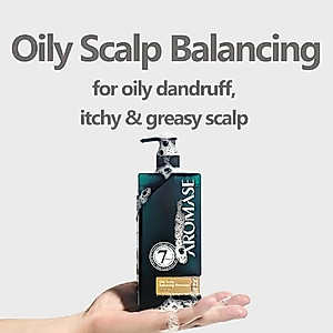 Aromase Oily Balancing Shampoo (Ideal for oily scalp with dandruff) 14 FL OZ