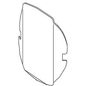 Lens Splash Shield for Pelton & Crane for All LF & LF+ PCL612