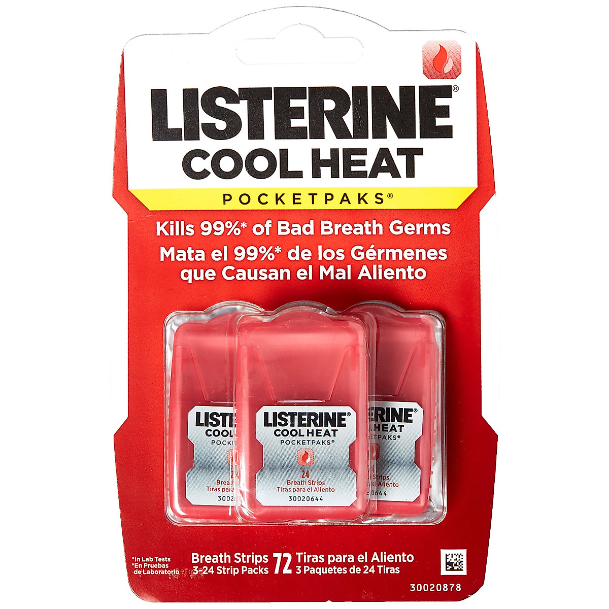 Listerine Cinn Pktpk 72ct Size 72ct,Pack of 2
