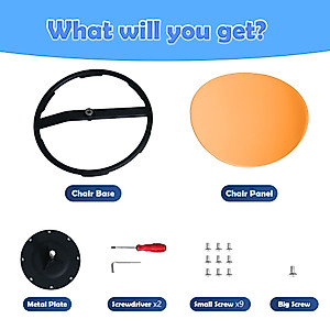 makarci Kids Sensory Swivel Chair