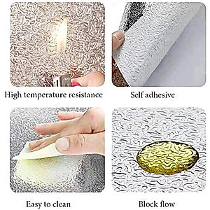 24 in X 118 in Kitchen Backsplash Stick Wallpaper Used for Kitchen Countertop Drawer Dresser