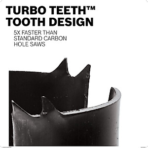 BOSCH HCD212 2-1/8 In. Daredevil Wood Hole Saw with Arbor