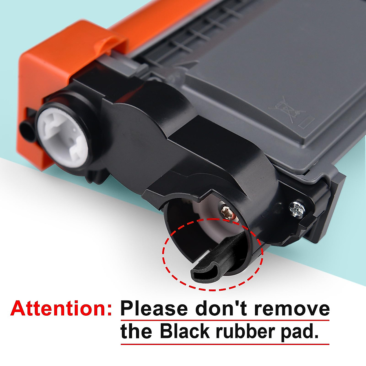 greencycle 1 Pack TN660 TN-660 TN630 TN-630 Black Toner Cartridge Replacement Compatible for Brother MFC-L2700dw MFC-L2740dw DCP-L2540dw HL-L2300D HL-L2380DW HL-L2320D DCP-L2540DW Laser Printer