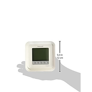 Honeywell TH6320U2008/U T6 Pro Programmable Thermostat, 2 Heat / 1 Cool, 2.27 " x 6 " x 5"