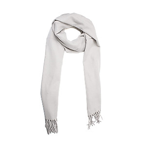 Datoni Solid Colors Long Scarf Wrap For Women Men Cashmere Feel Luxurious Scarfs Warm Cozy Shawl Extra Soft (Light Grey)