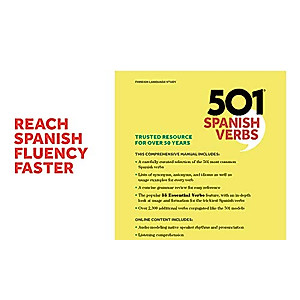 501 Spanish Verbs, Ninth Edition (Barron's 501 Verbs) (Spanish Edition)