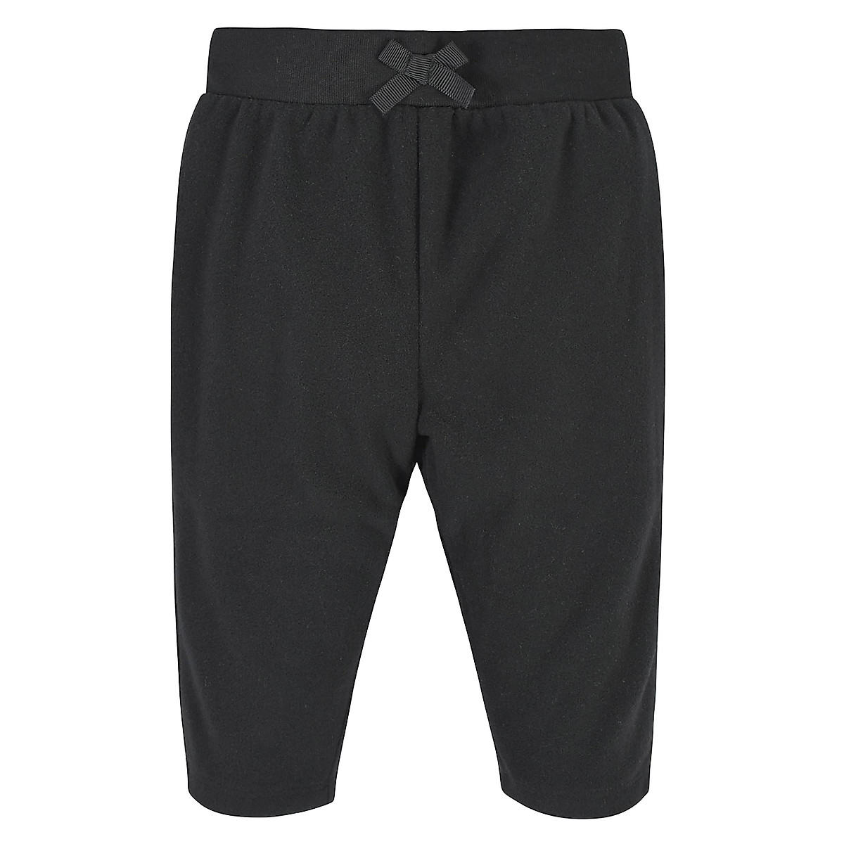 Gerber Baby Girls' 4-Pack Microfleece Pants, Pink/Gray/Black, 18 Months