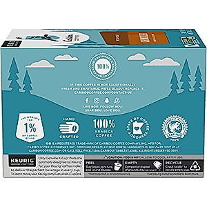 Caribou Coffee Caribou Blend Keurig K-Cups Coffee, 12 Count