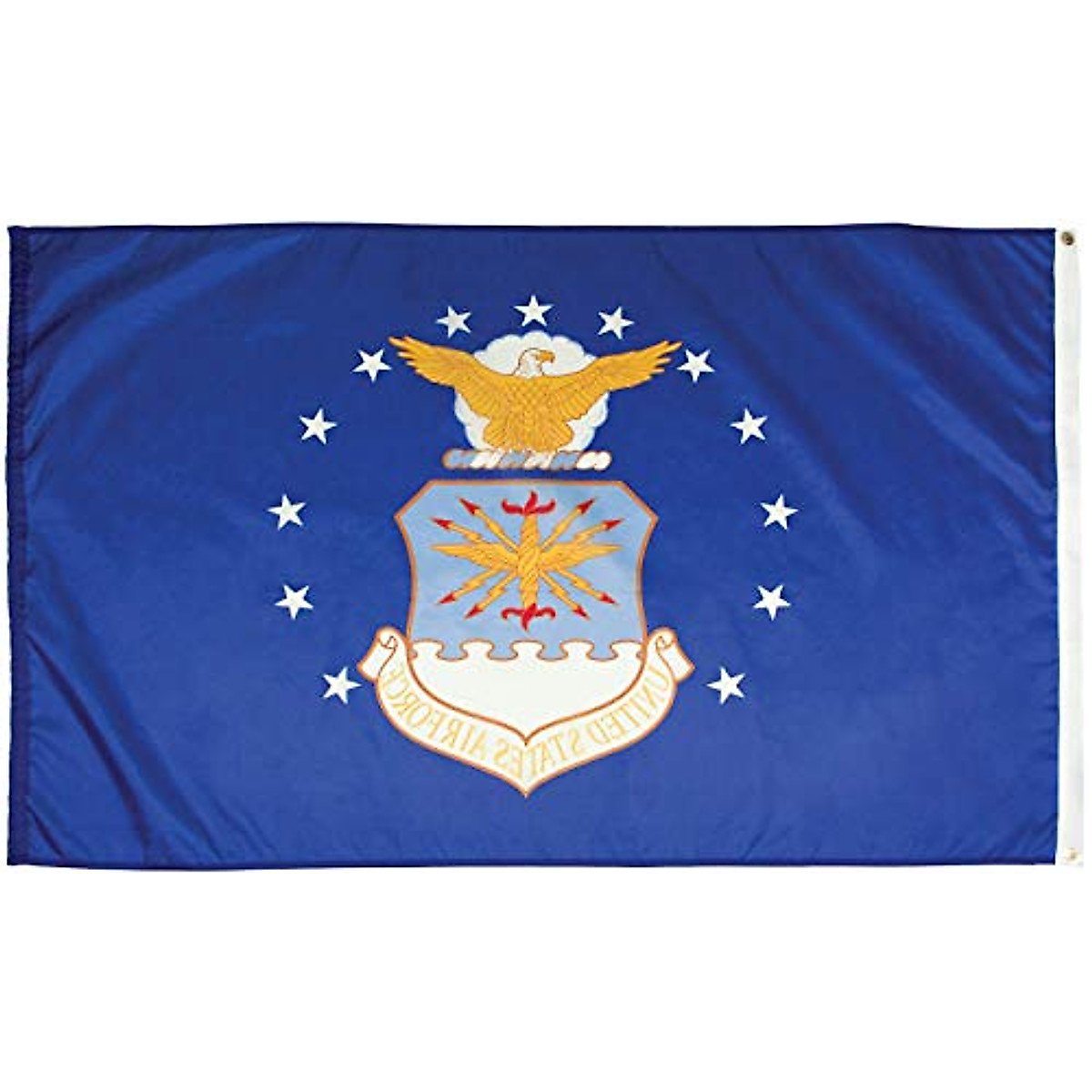 FlagSource U.S. Air Force Nylon Military Flag, Made in The USA, 4x6'