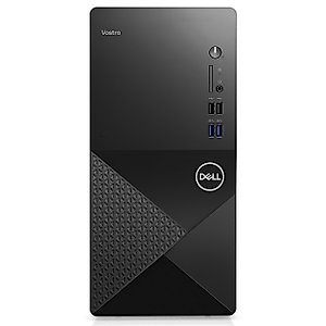 Dell Vostro 3910 Full Size Tower Business Desktop Computer, 12th Gen Intel Core i3-12100 (Beat i5-10600), 8GB DDR4 RAM, 512GB PCIe SSD, WiFi 6, Bluetooth, Keyboard and Mouse, Windows 11 Pro