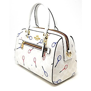 Coach Micro Rowan Crossbody In Signature Canvas (Chalk Multi)