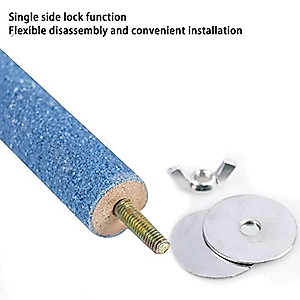 HBaby Parrot Perch Stand Toy Wooden Bird Perch Stand Birds Paw Grinding Rough-surfaced Stick Cage Accessories for Cockatiels,Cockatoo,Lorikeet,Random Color