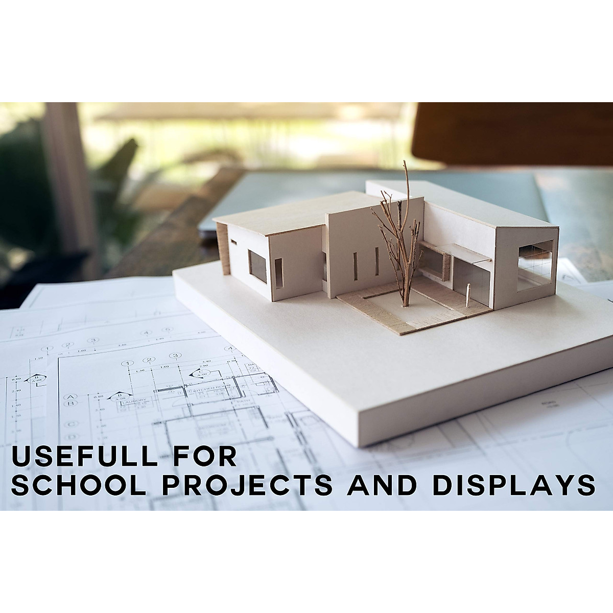 Silverlake Large Craft Foam Block - 11x17x7 EPS Polystyrene Blocks for Crafting, Modeling, Art Projects and Floral Arrangements Sculpting DIY School & Home