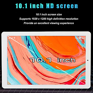 Acogedor 10.1 Inch Tablet for Android 11.0, 2 in 1 Smart Tablet, 5G WiFi 4GB RAM, 64GB ROM, 16MP Dual Camera and Speaker, MT6735 8 Core, HD Touch Display (US Plug)