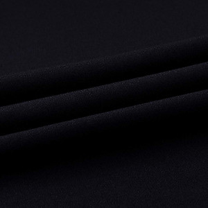 Women's Short Sleeve Shirt,Casual Round-Neck Blouse Flowy Loose Tank Tops Solid Color Tunic Plain Summer Plus Size Tee Black