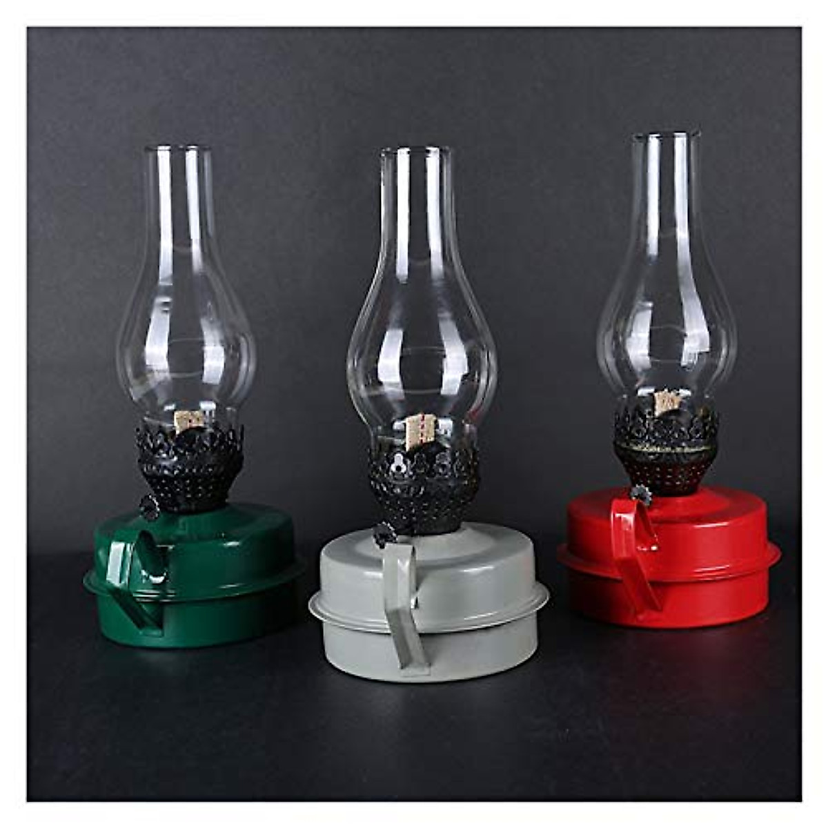 GAOZ Outdoor Lights Russian Style Retro Classic Kerosene Lamp Camping & Hiking Lamp Holder Candle Lantern Tent Lamp Film Shooting Props for Home,Garden,Yard,Decorations