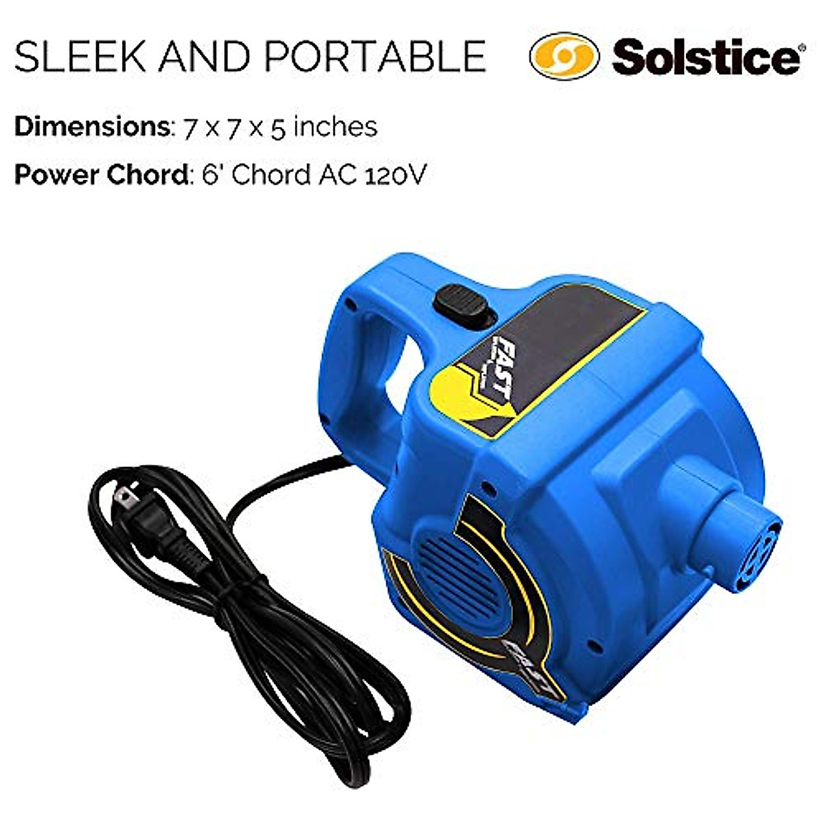 Swimline Turbo Electric Inflatables High Volume Pump, Multi, one Size