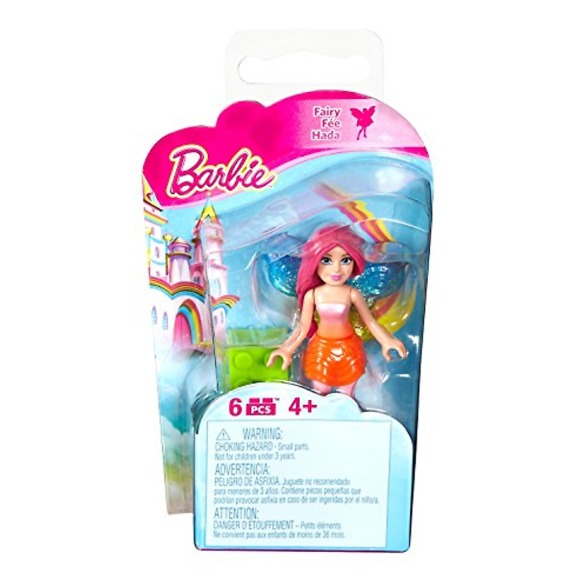 Barbie Mega Construx Barbie Rainbow Cove Fairy Mini Figure Playset