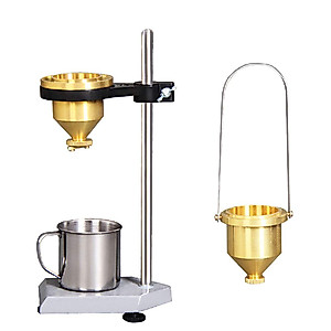 Zahn Cup Viscometer Flow Cup Paint Viscosity Cup Measurement Tool 100ml Cup Volume #4 for Test The Viscosity of Paint, Ink, Varnishes, Syrup and Oil