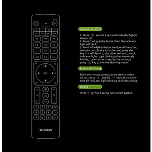 zidoo V12 Bluetooth and Infrared Version for zidoo Z9S Z9X Z10 Z10pro X20 X20pro Z1000 Z1000pro and UHD2000 UHD3000 Neo S Neo Alpha