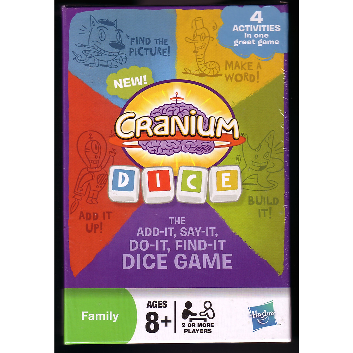 Cranium Dice: The Add-It, Say-It, Do-It, Find-It Dice Game