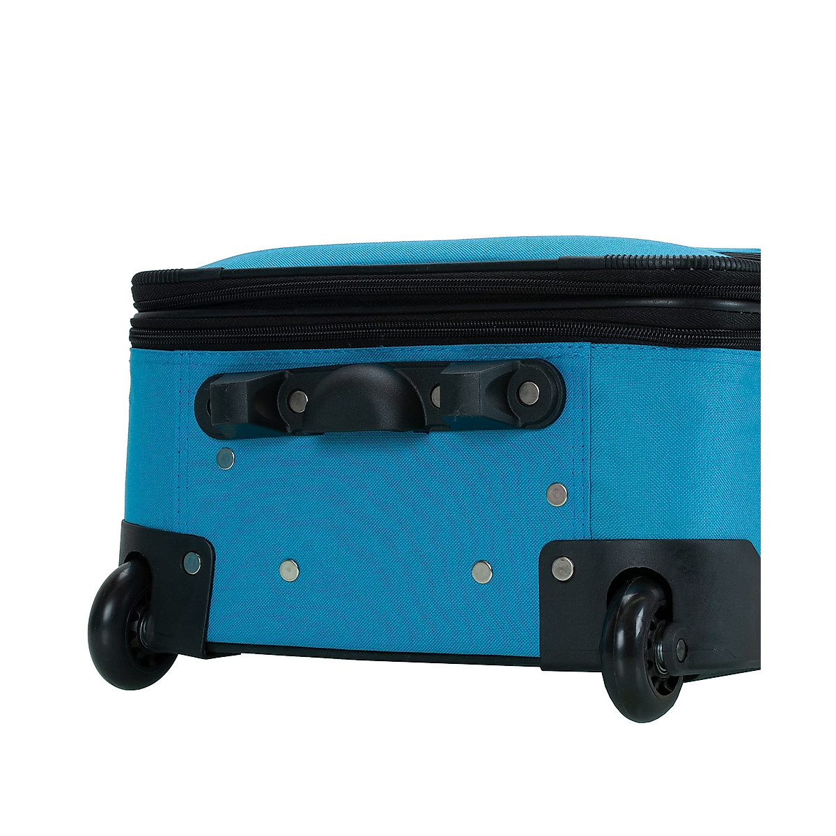 Rockland Fashion Softside Upright Luggage Set, Turquoise, 2-Piece (14/19)