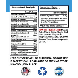 Dog Healthy Skin and Coat - Dog Hair and Coat Health - Skin Itch Relief - Nail Health - quercetin Dogs - 2 Bottles (120 Tablets)