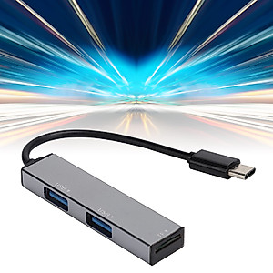 3 in 1 USB C ,USB Docking Station,Multi Port Type C Adapter,Type?C Interface Converter,Plug?in Reader, Extension,Dual USB 3.0 Ports,for Flash Drives, Mice, Keyboards