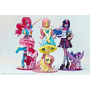 Kotobukiya My Little Pony: Fluttershy (Limited Color Variant Edition) Bishoujo Statue, Multicolor