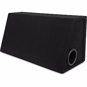 BELVA BPKG Series Car Subwoofer with Ported Enclosure, Monoblock Amplifier, Wiring Kit and Remote Bass Knob (1000W Dual 10")