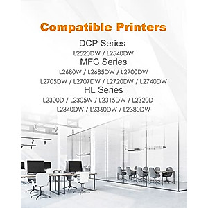 GALADA Compatible Toner Cartridge Replacement for Brother TN630 TN660 TN-630 TN-660 for Dcp-l2520dw Dcp-l2540dw Mfc-l2700dw Mfc-l2720dw Mfc-l2740dw Hl-l2340dw Hl-l2320d Hl-l2360dw Hl-l2380dw 4 Pack