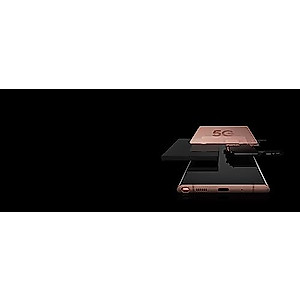 Samsung Galaxy Note 20 Ultra SM-N986B/DS, Dual SIM 5G, International Version (No US Warranty), 12GB+256GB, Mystic Black - Unlocked