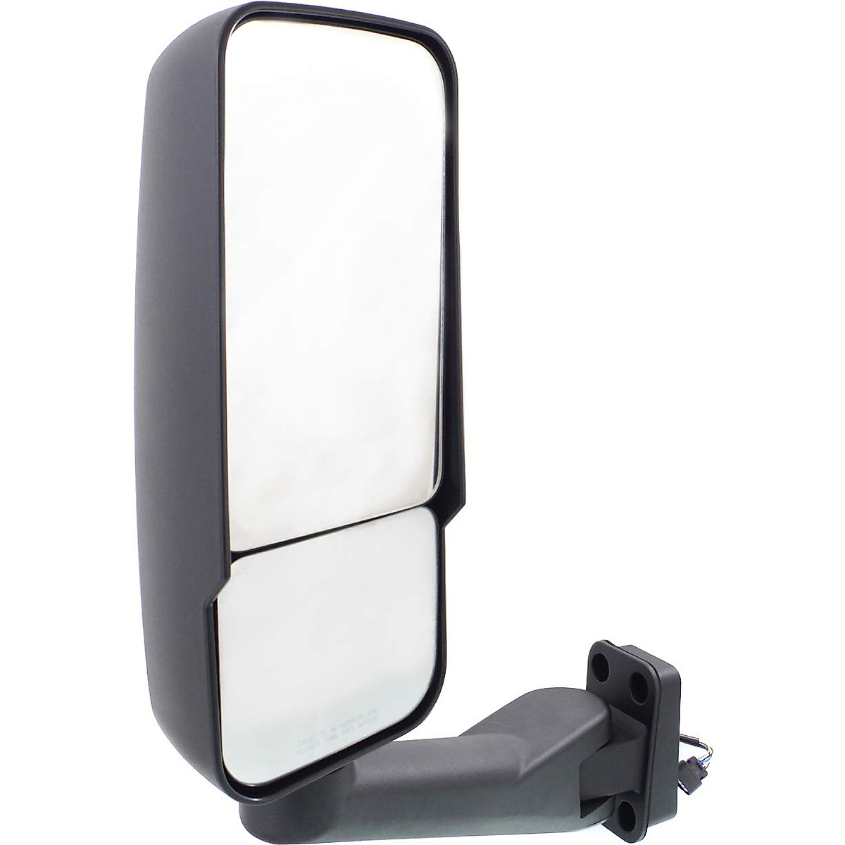 Kool Vue Driver Side Power Heated Mirror for Chevrolet C4500 Kodiak GMC C4500 Topkick 2003-2009 With Signal Light Paintable