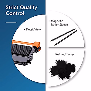 JOJOME Compatible Toner Cartridge Replacement for Brother TN450 TN-450 TN420 for HL-2270DW HL-2280DW HL-2230 HL-2240 MFC-7360N MFC-7860DW DCP-7065DN Intellifax 2840 (Black, High Yield, 4-Pack)