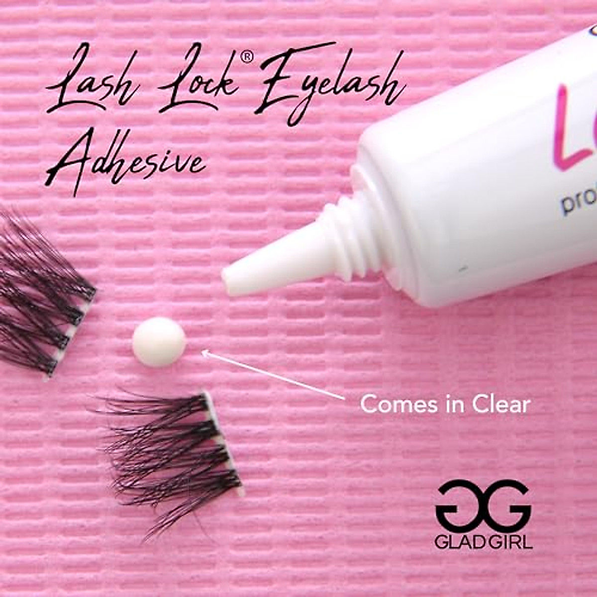 GladGirl Strip & Flare Lash Glue - Clear