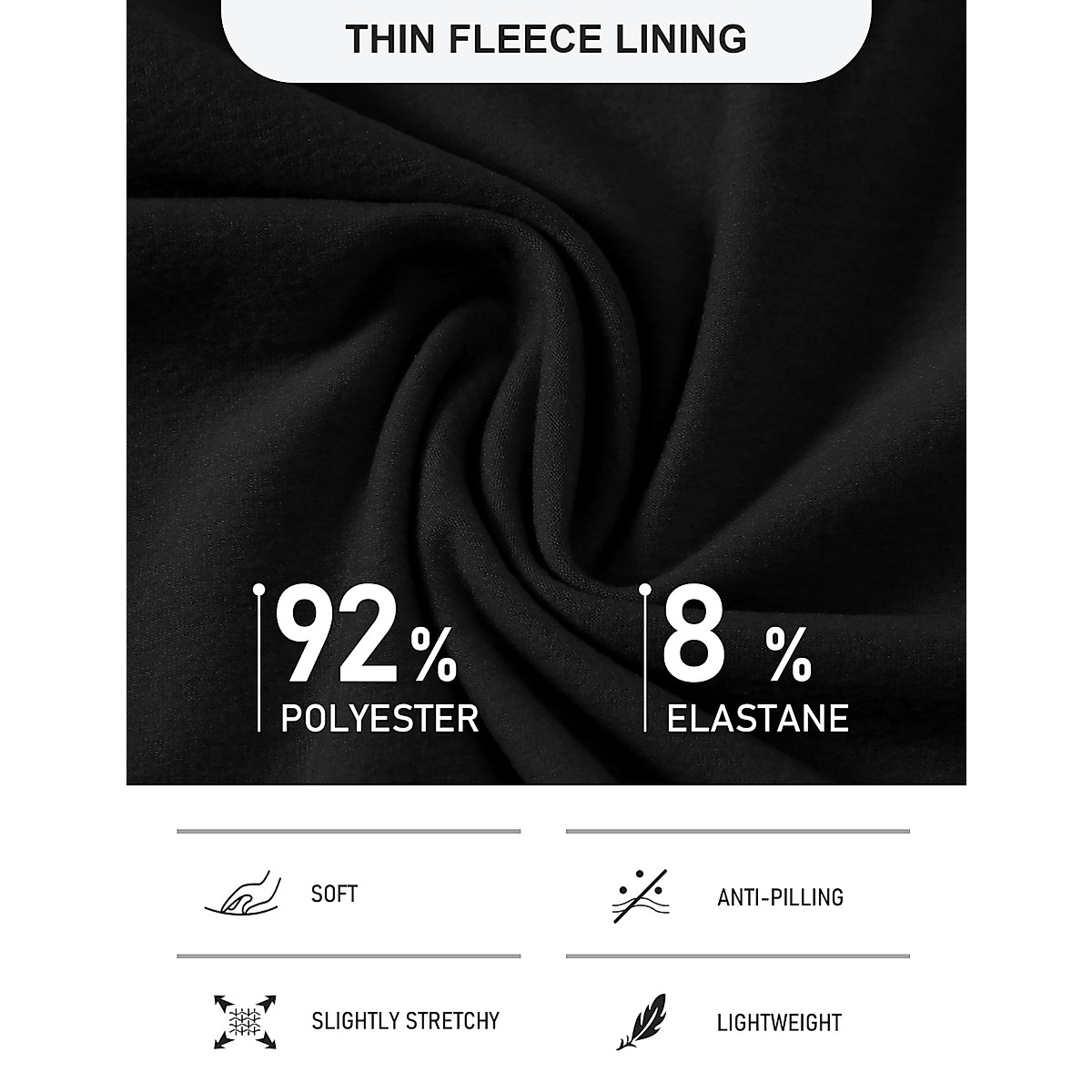 AjezMax Long Sleeve Zipper Shirts for Women Athletic Outdoor Running Tops Black L