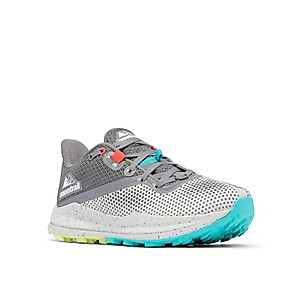 Columbia Women's Montrail Trinity FKT, Grey Ice/Bright Aqua, 6