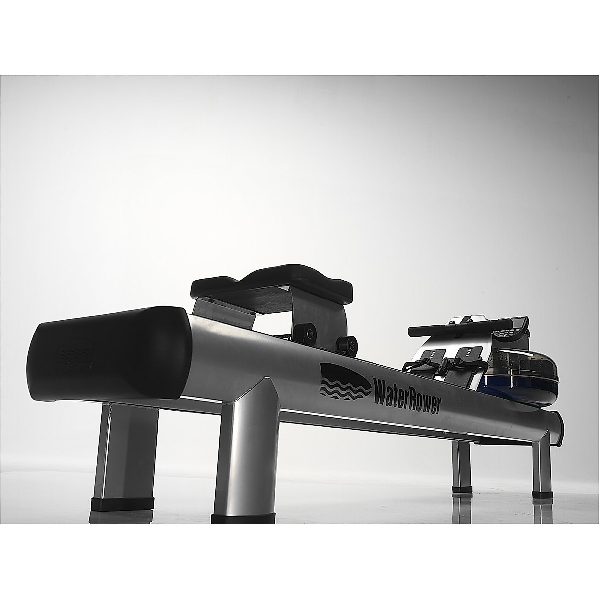 WaterRower M1 Hi Rise Rowing Machine with S4 Monitor | USA Made | Original Handcrafted Erg Machine for Home Use & Gym | Best Warranty