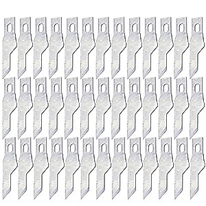 TIHOOD 100PCS #16 Replacement Hobby Blade/Steel Craft Knife Blades