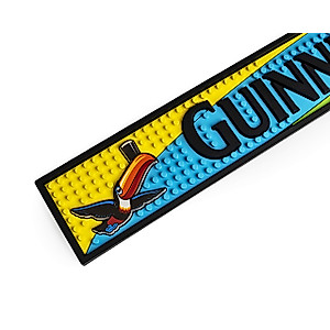 Guinness Toucan Colorful PVC Bar Mat | Guinness Official Merchandise No Spillage Bar Mat