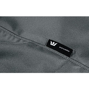 Eevelle Meridian Patio Arm Chair Cover – Marinex Marine Grade Fabric Durable Waterproof - Outdoor Lawn Furniture Chair Covers - Weather Protection - (34"H x 34"W x 34"D - Charcoal Gray)