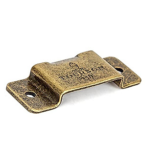 TOURBON Heavy Duty 2 Pieces Metal Tape Measure Holder Clip