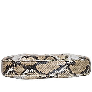 GUESS Mariana Top Zip Shoulder Bag Natural Python One Size