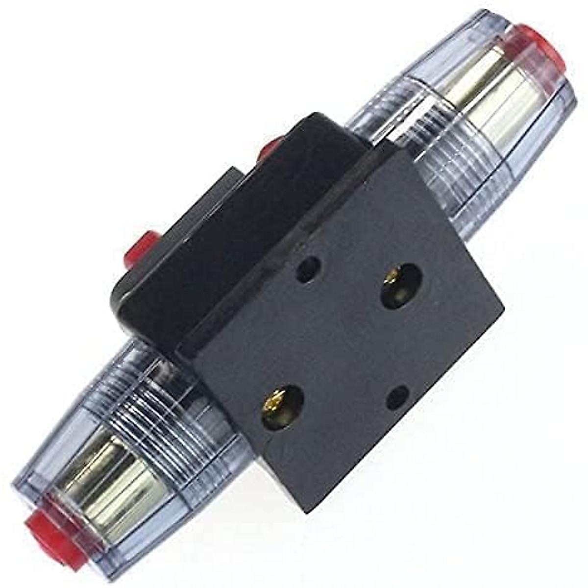 ZOOKOTO 12V-24V DC 125A Car Audio Inline Circuit Breaker Reset Fuse Holders Inverter for Stereo Switch System Protection 125 Amp