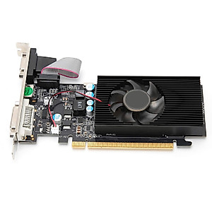T angxi PCI E 2.0 Desktop Graphics Card, 64bit 1GB Video Memory DDR2 532(MHz) 16 Stream Processor Units Video Game Graphics Card Chip for Nvidia GT210