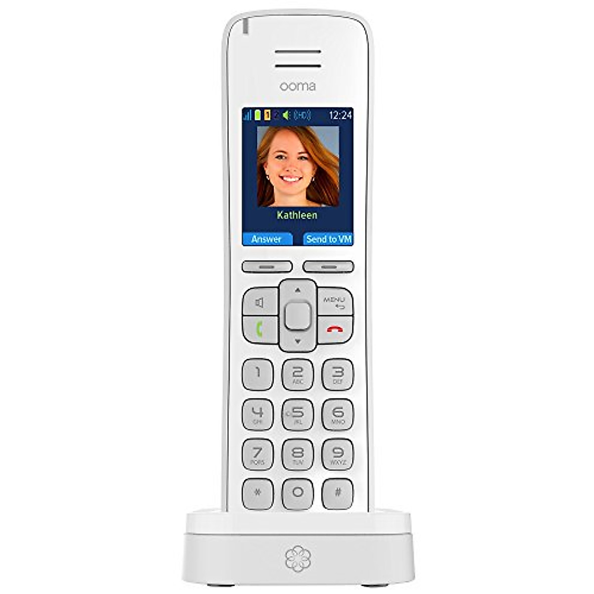 Ooma HD3 Handset – White. Works with Ooma Telo.
