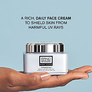 Erno Laszlo Firmarine Moisturizer SPF 30, Rich UV Protective Moisturizing Cream Restores Skin's Firmness and Elasticity, Moisturizer for Mature Skin, 1.7 Fl Oz