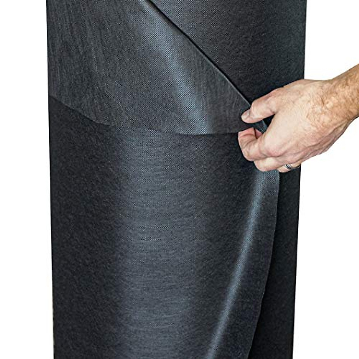 House2Home 36 Inch x 3 Yard Upholstery Black Cambric Dust Cover Fabric Replacement for Sofas, Chairs, Conceals Frame and Staples Inside Furniture