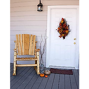 Leigh Country Rocker Chair Single Aspen Log TX 95100